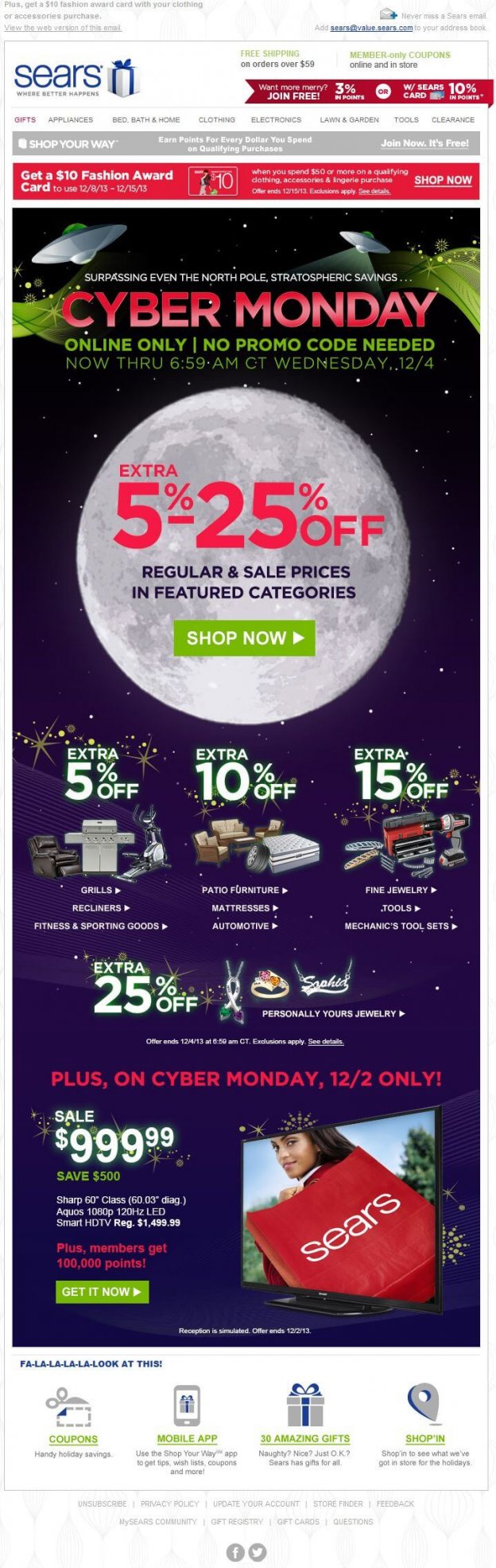 Top 20 Black Friday & Cyber Monday Email Inspirations