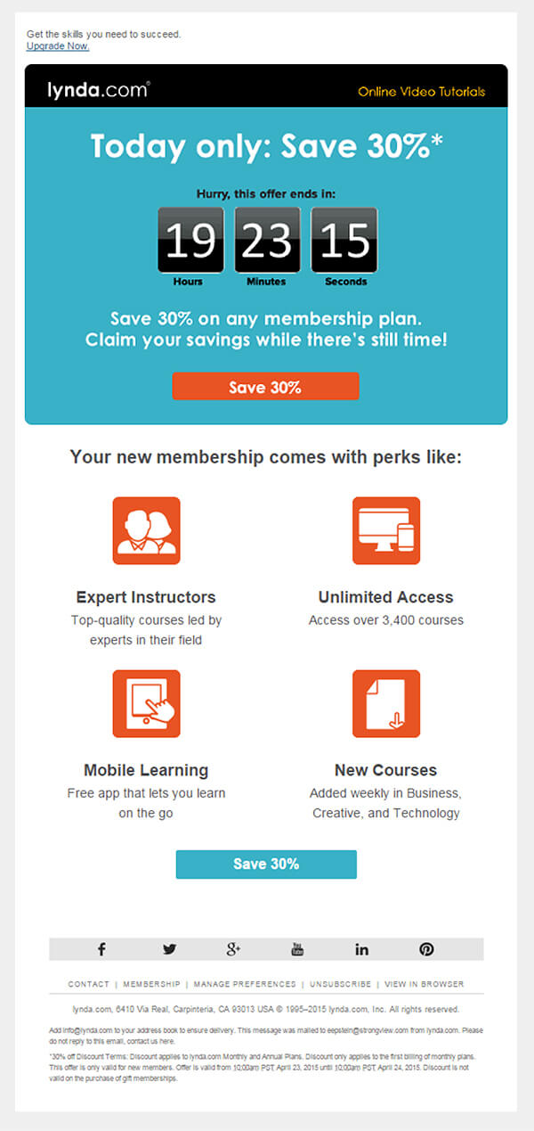 How To Create Urgency in Your Emails with Countdown in Emails
