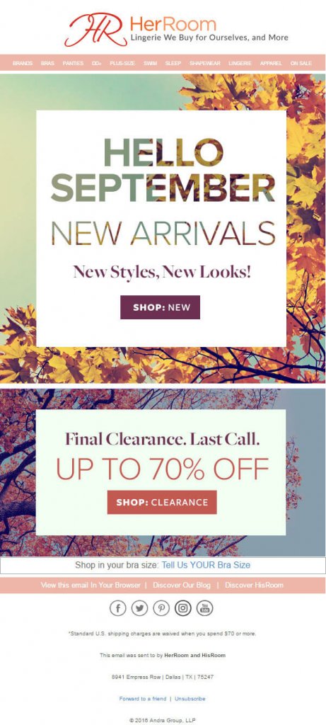 Seasonal Email Templates - Add Hues To Your Email Campaign