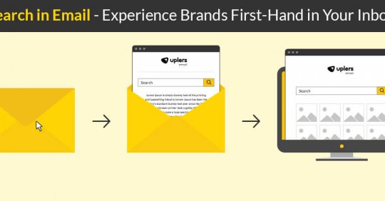Search In Email - Experience Brands First-Hand in Your Inbox!