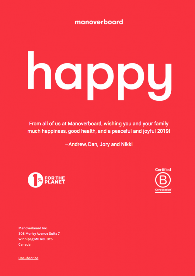 Minimalist Email Design Elements and Inspirations