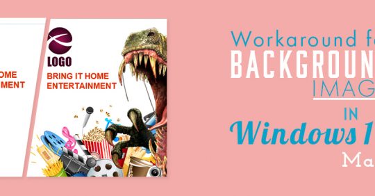 Background Image now supports in Windows 10 Mail & Live Mail