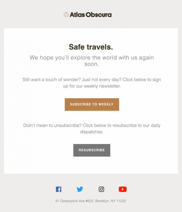 Email Unsubscribe Messages: Best Practices & Examples