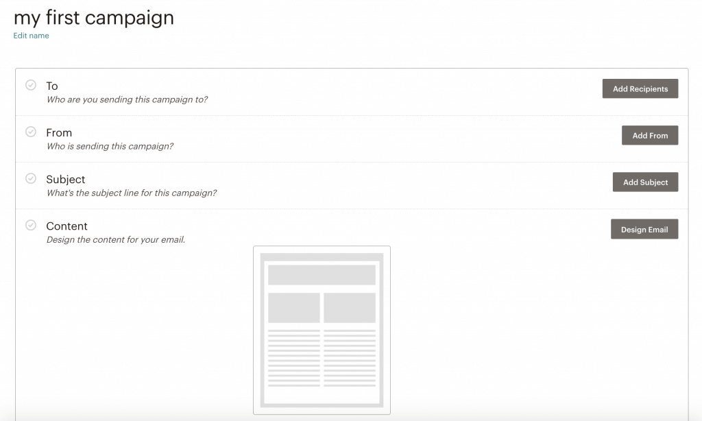 Guide on How to Design Your First Email Campaign With Mailchimp