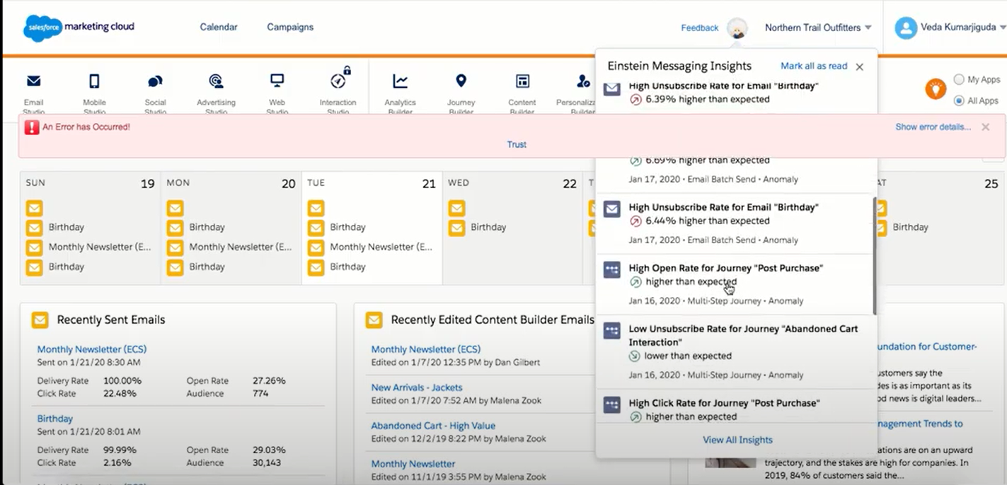2020 Salesforce Marketing Cloud Review by Email Uplers