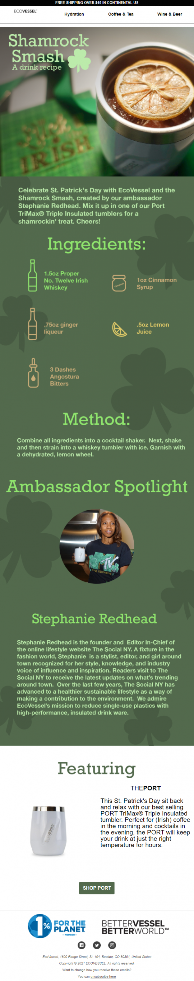 22 Inspirations Examples of St. Patrick's Day Email Campaign