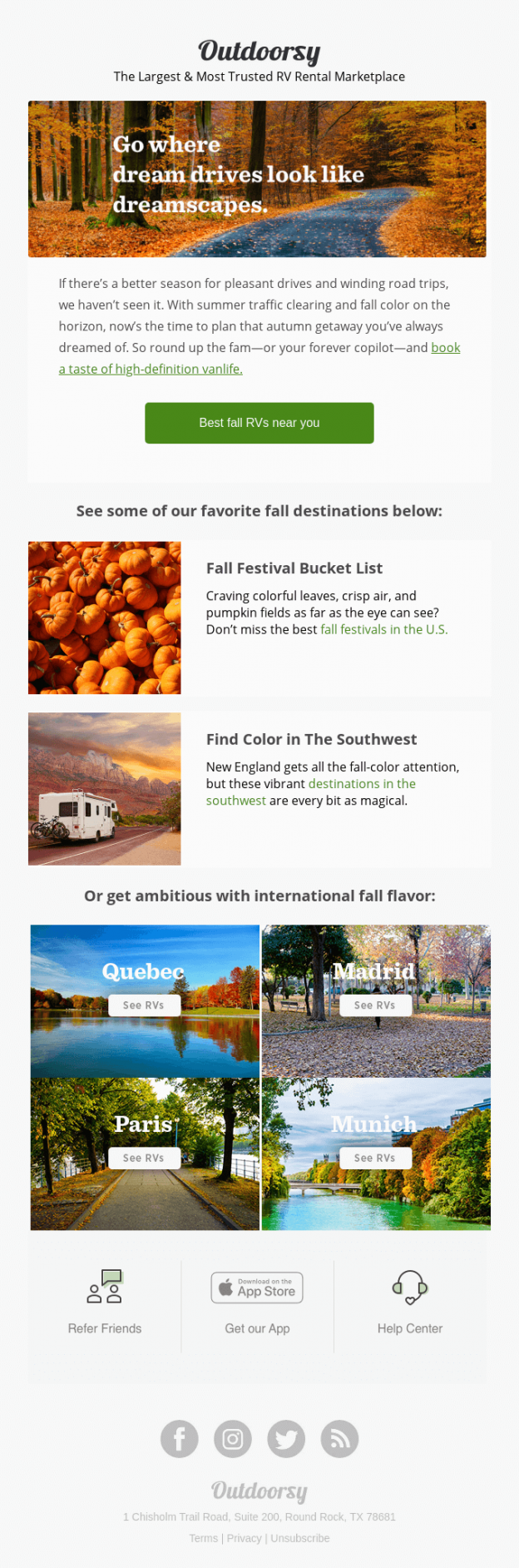 12 Travel Email Templates To Sail Thru Your Subscriber's Mind