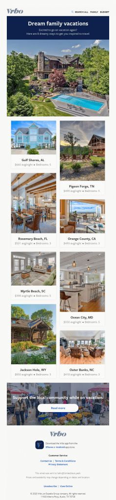 12 Travel Email Templates To Sail Thru Your Subscriber's Mind