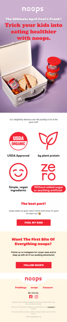 Best April Fool’s Day Email Inspirations - Email Uplers