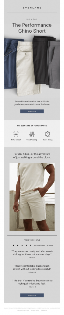 Back-in-Stock Email Examples For Your E-commerce Business