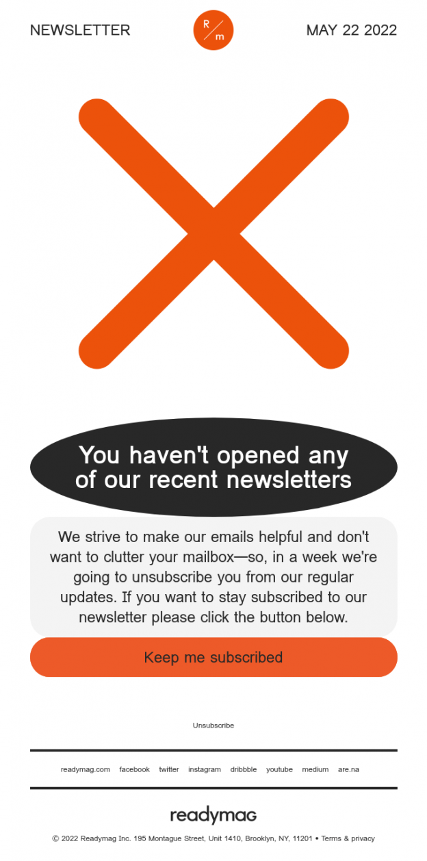 Unsubscribe Email Examples to Retain Subscribers | Email Uplers