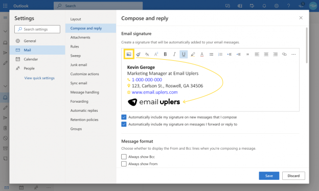 How to Add or Create an Email Signature in Outlook: Step-by-Step Guide ...