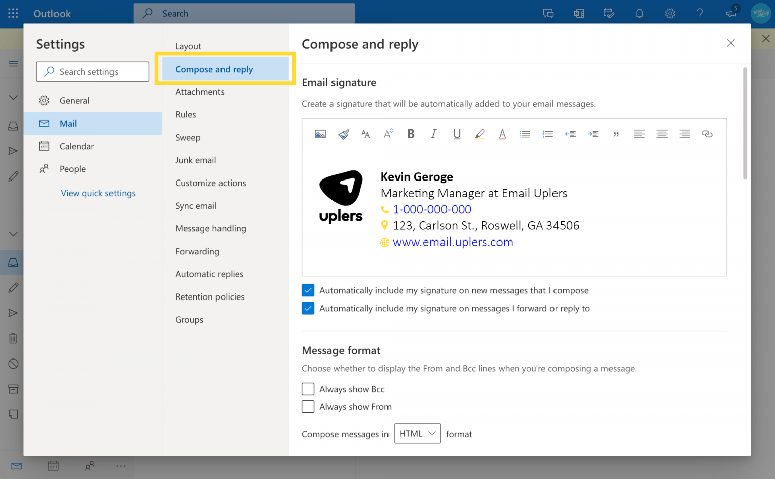 How to Add or Create an Email Signature in Outlook: Step-by-Step Guide for 2024