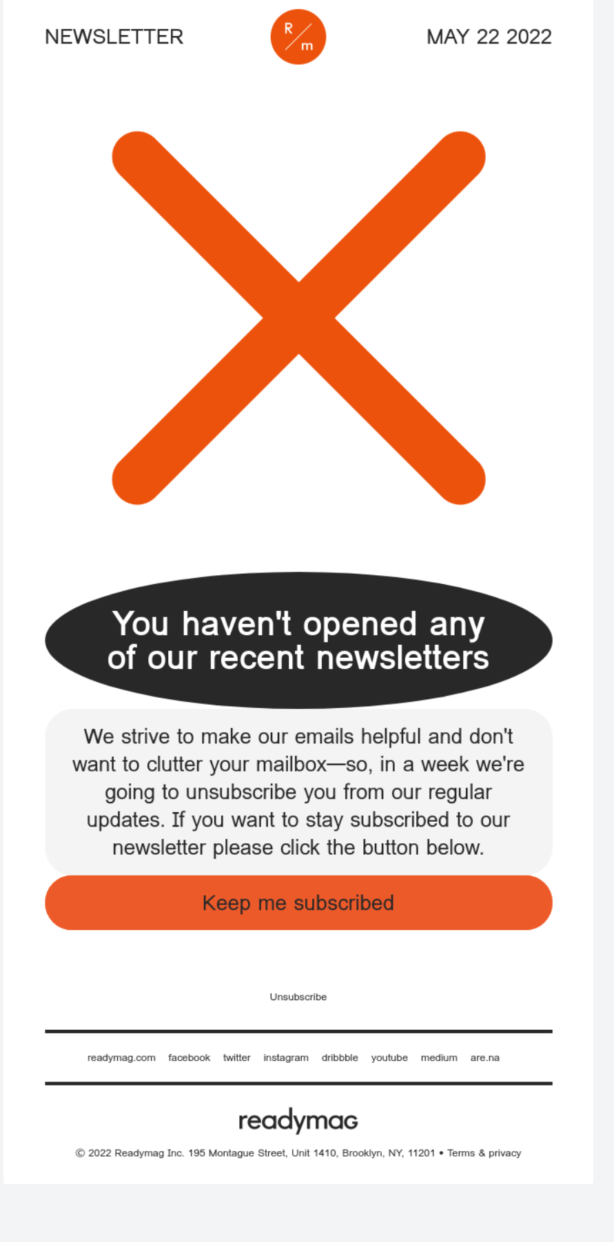Email Unsubscribe Messages: Best Practices & Examples