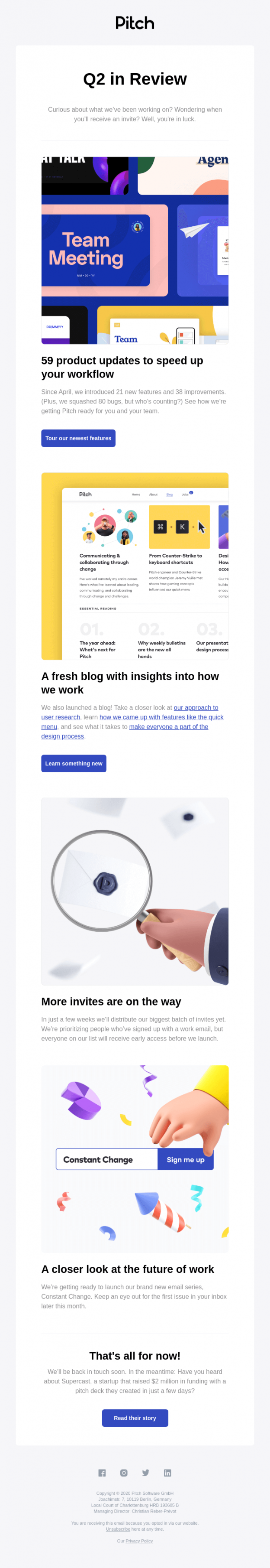 Product Update Emails - Best Practices & Examples