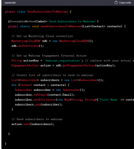 Everything You Need to Know About SFMC ChatGPT Integration