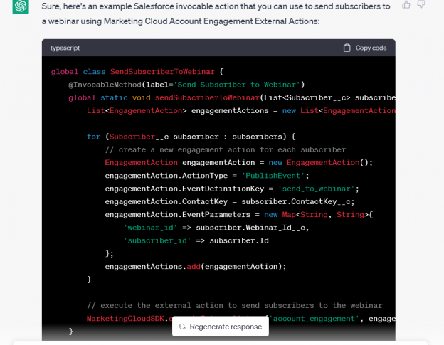 Everything You Need to Know About SFMC ChatGPT Integration