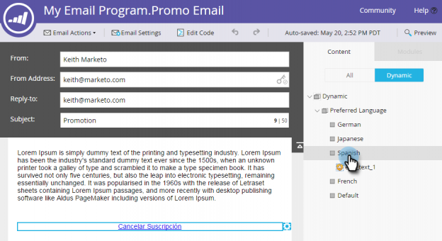 Marketo Email Editor and its Functions - A Guide
