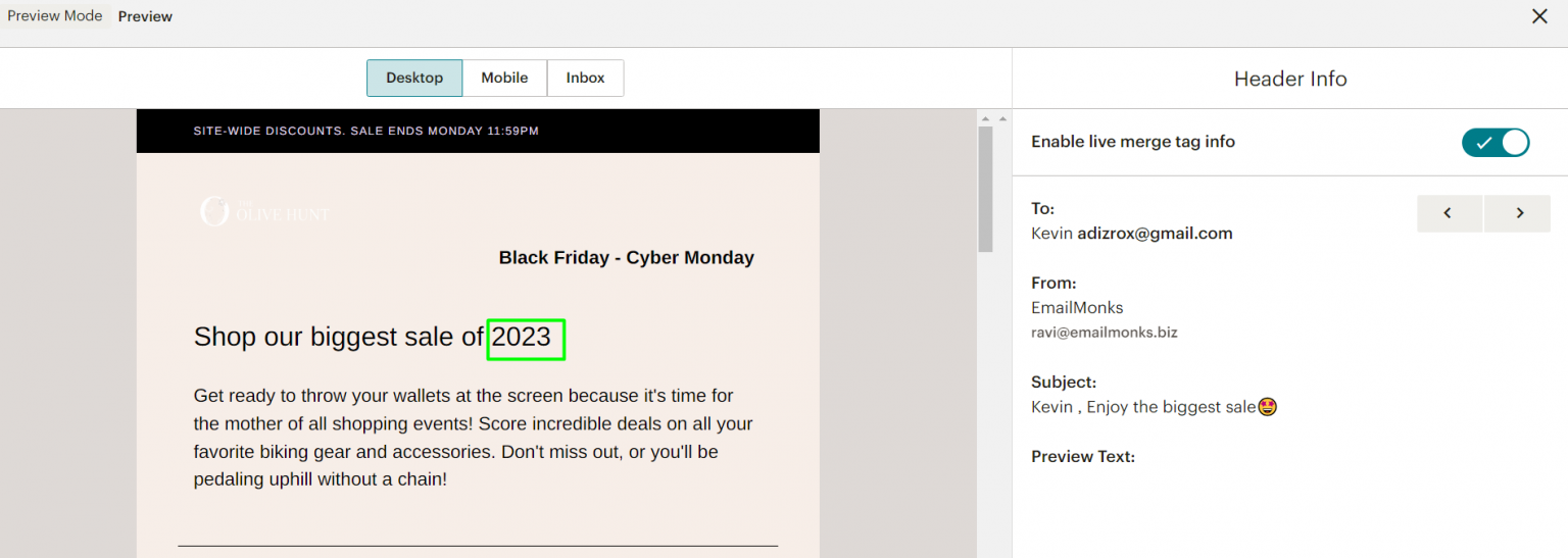 How to Use Merge Tags in Mailchimp Email Campaigns