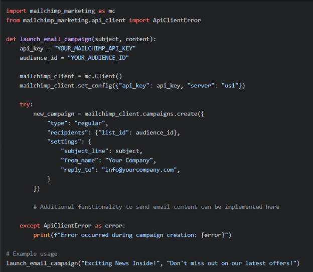 A Comprehensive Guide to Integrating ChatGPT with Mailchimp