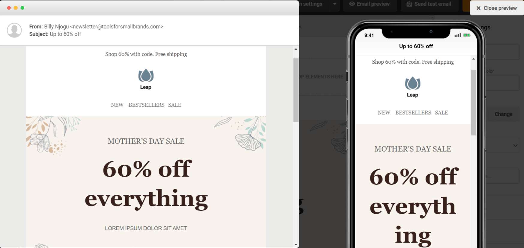 How To Create Email Newsletter Using Sender