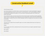 8 Effective Employee Email Templates for Providing Feedback