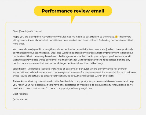 8 Effective Employee Email Templates for Providing Feedback