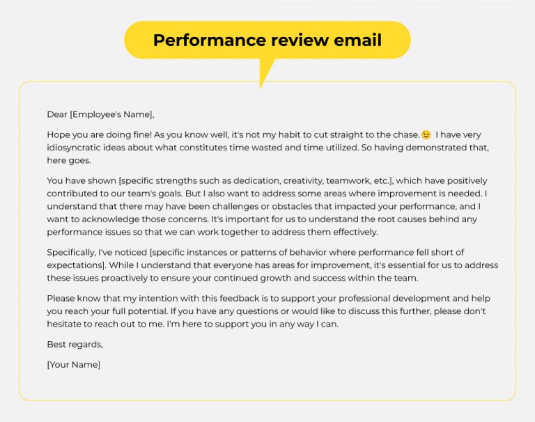 8 Effective Employee Email Templates for Providing Feedback