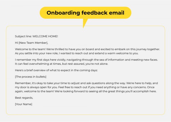 8 Effective Employee Email Templates for Providing Feedback