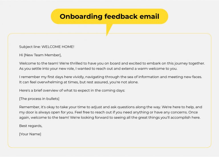 8 Effective Employee Email Templates for Providing Feedback