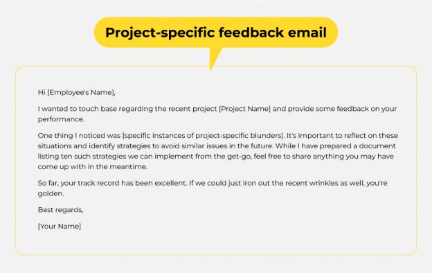 8 Effective Employee Email Templates for Providing Feedback