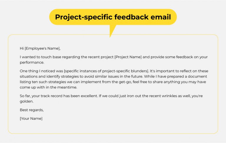 8 Effective Employee Email Templates for Providing Feedback