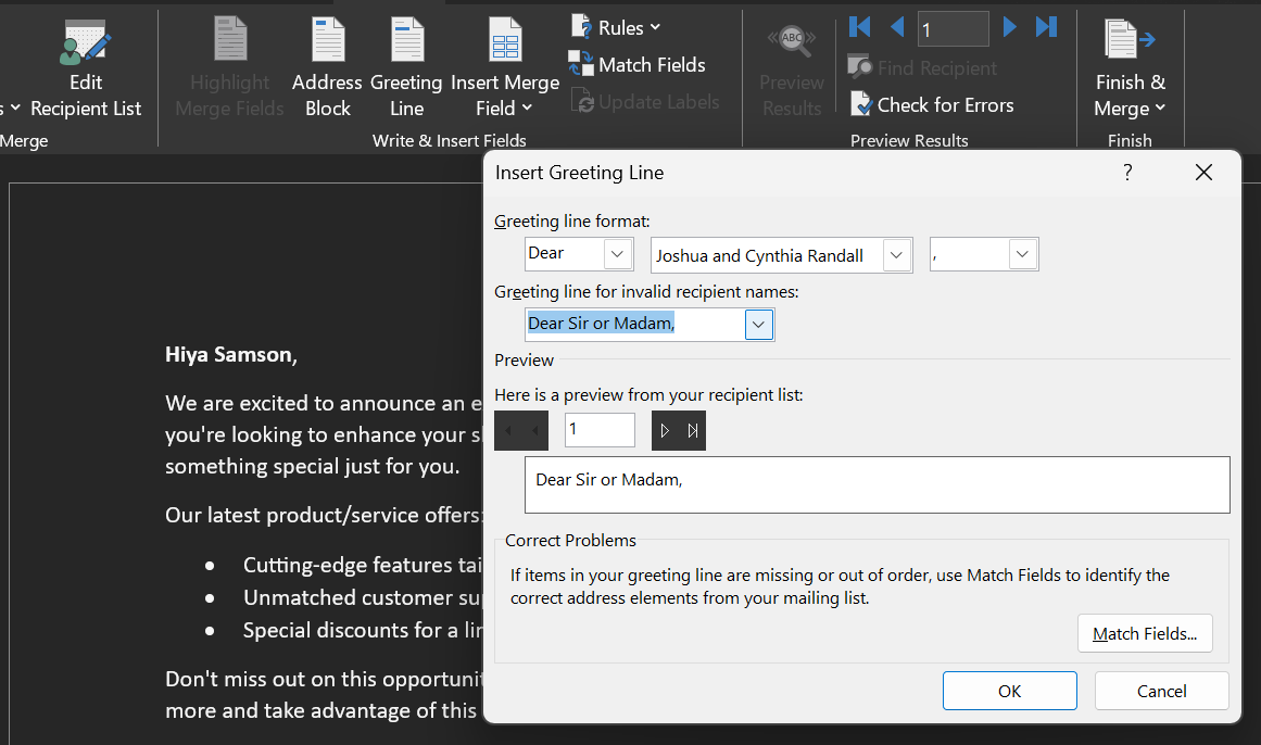 How to Perform Mail Merge in Outlook with Attachments