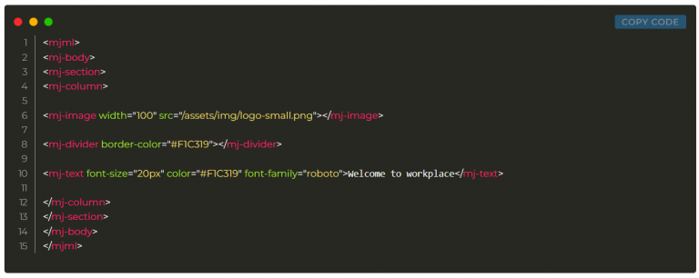How to create and code responsive emails using MJML coding