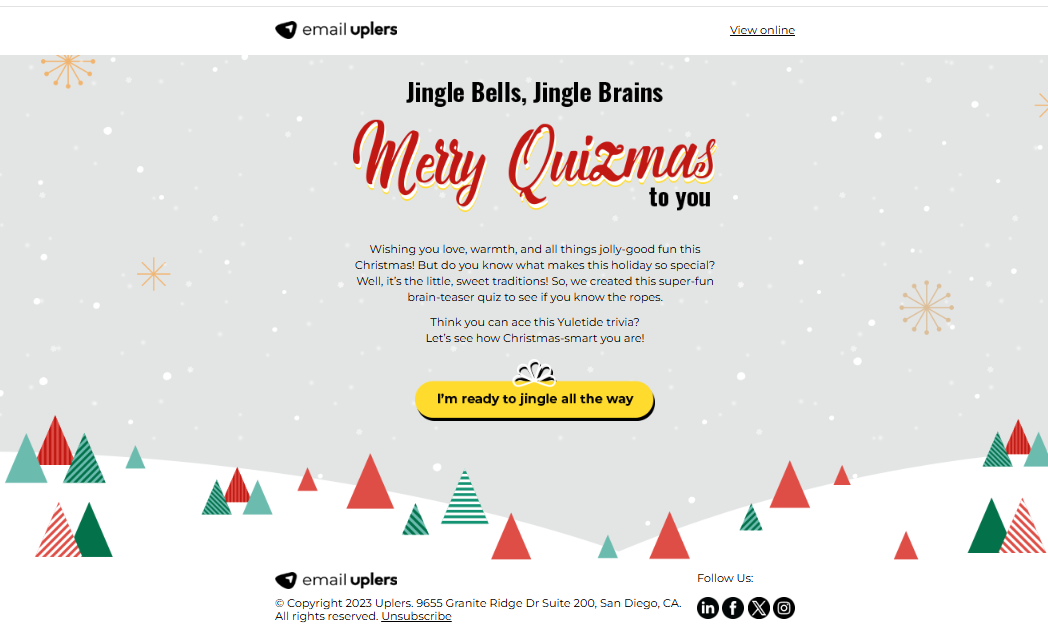 Top 8 Christmas Email Templates to Boost Holiday Sales in 2024!